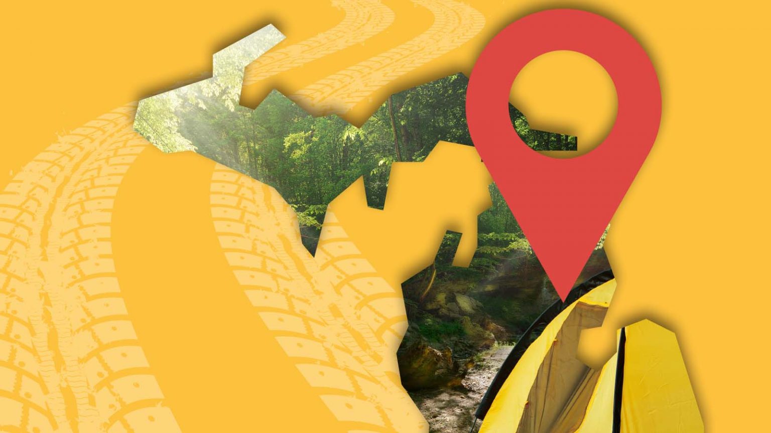 Map of Michigan Campgrounds: National Forests, State Parks, and More ...